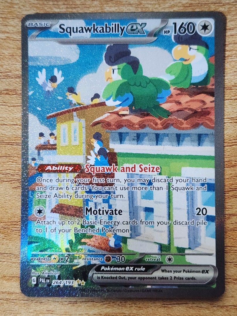 Quaquaval EX SIR, Squawkabilly EX SIR, Chien-Pao EX FA Gold, Superior ...