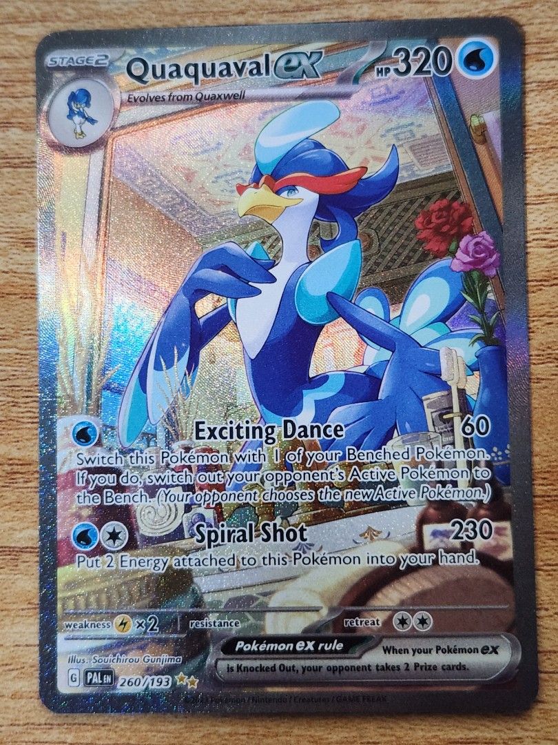 Quaquaval EX SIR, Squawkabilly EX SIR, Chien-Pao EX FA Gold, Superior ...