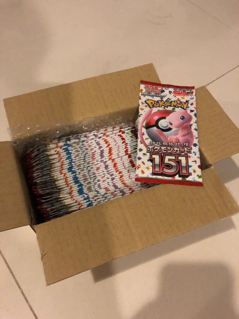 **READY STOCK!** Japanese pokemon 151 loose packs for sale! , Hobbies ...