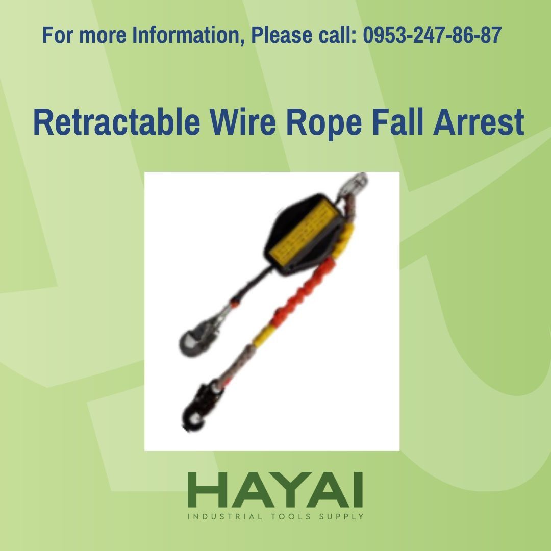 Retractable Wire Rope Fall Arrest, Commercial & Industrial ...