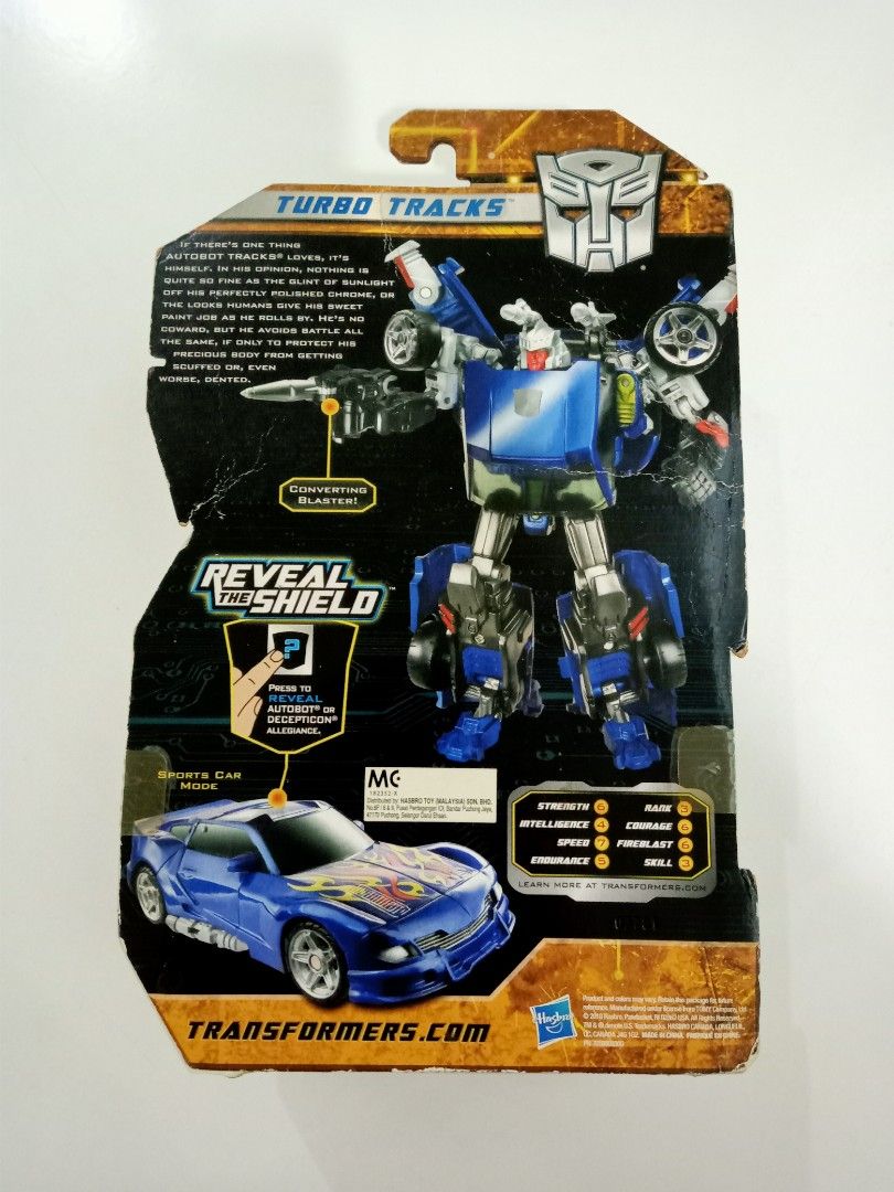 Reveal The Shield Transformers Turbo Tracks, Hobbies & Toys, Toys ...