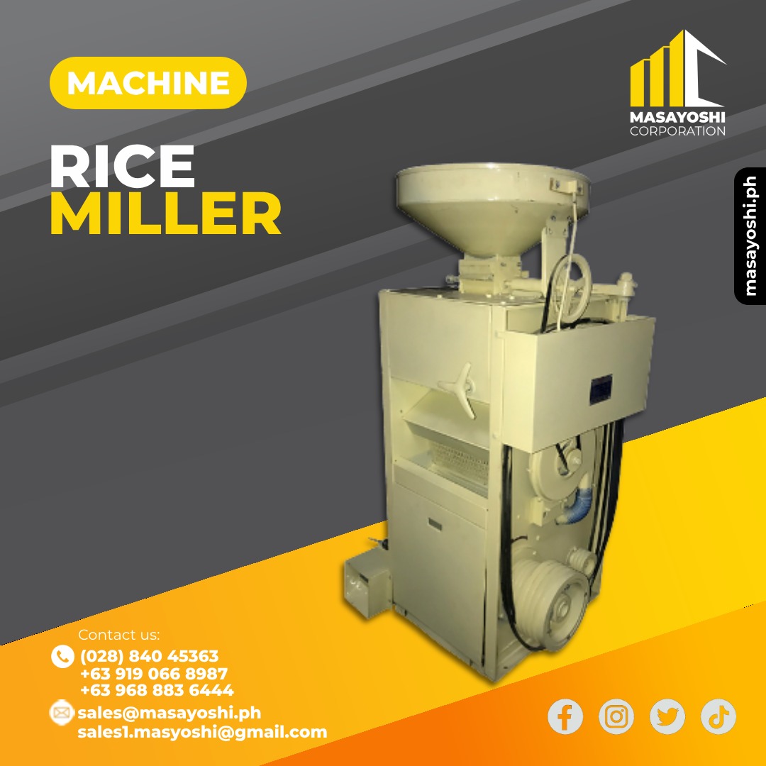 Rice Milling Machine | Miller | Agricultural Equipment | Rice Miller ...