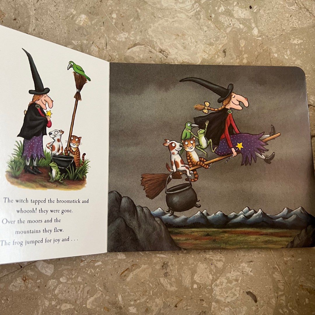 Room on the Broom Board Book by Julia Donaldson & Alex Schaffer ...