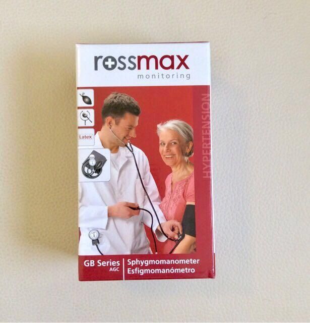 Rossmax BP Apparatus Aneroid Sphygmomanometer & Stethoscope, Health & Nutrition, Health Monitors ...