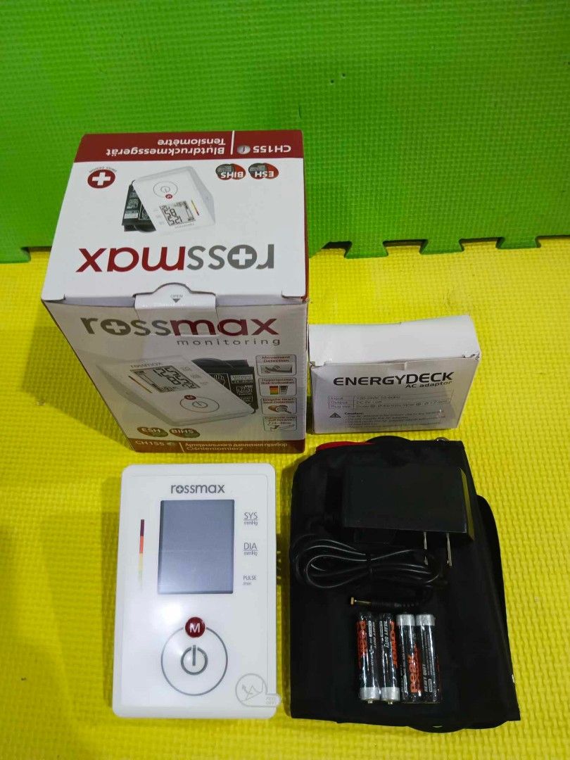 ROSSMAX DIGITAL BP, Health & Nutrition, Health Monitors & Weighing Scales on Carousell