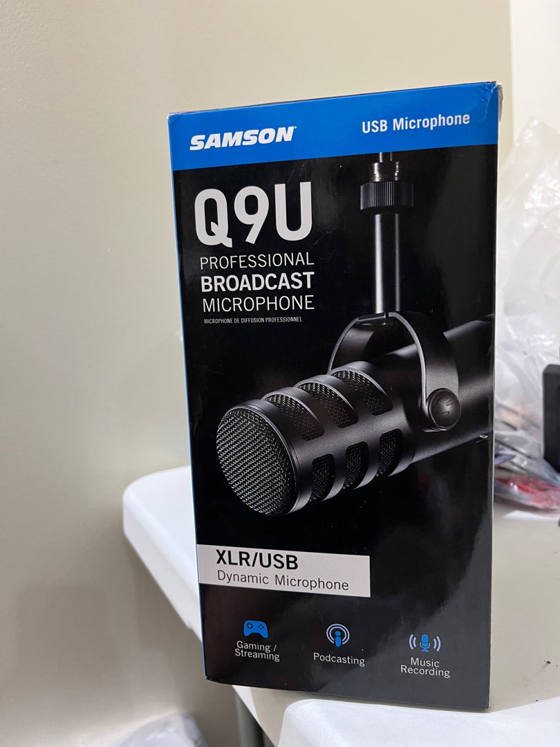 Samson Q9U Microphone, Audio, Microphones on Carousell
