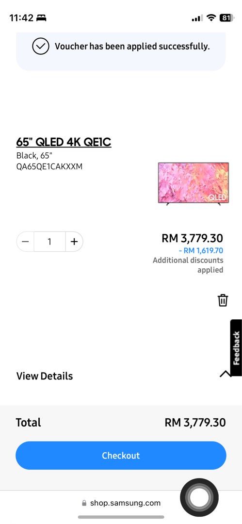 Samsung 30% Voucher Home Appliances, Tickets & Vouchers, Vouchers on Carousell