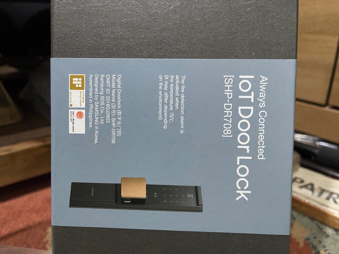 Samsung Digital Lock Furniture And Home Living Security And Locks Locks Doors And Gates On Carousell