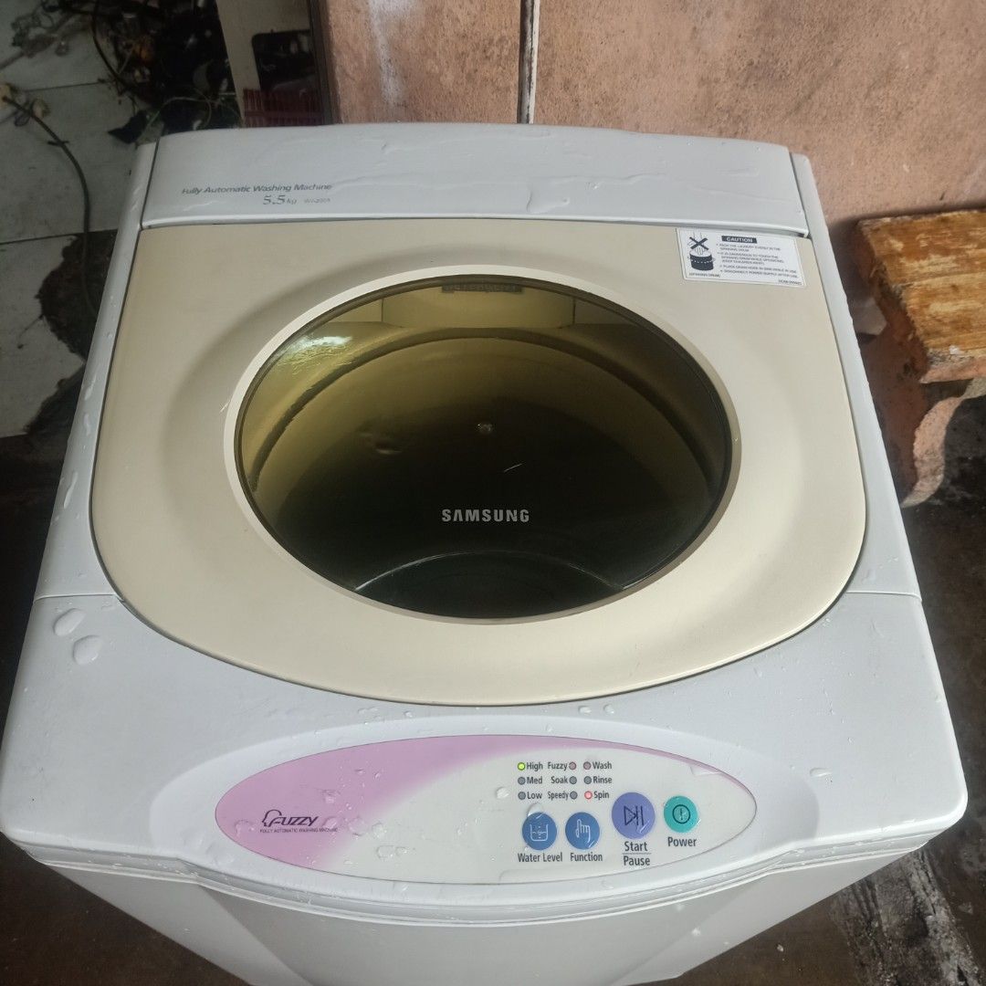 Samsung fully automatic Washing machine 5.5kg, TV & Home Appliances ...