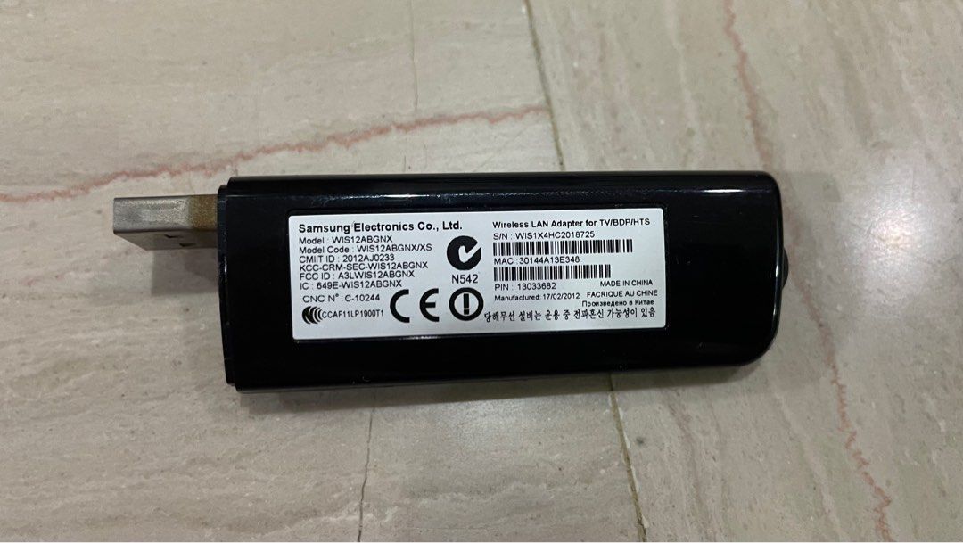 Samsung original wireless LAN adapter for TV, TV & Home Appliances, TV & Entertainment, TV Parts ...