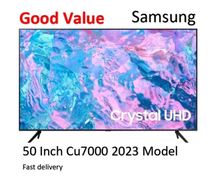 SAMSUNG TV 50 inch UHD 4k Smart Tv Cu7000 2023 Model, TV & Home ...