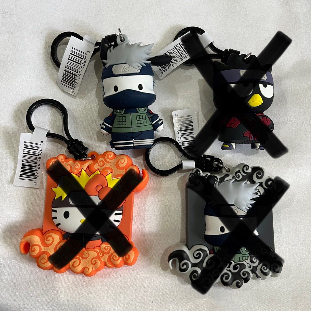 Sanrio x Naruto Funko Pop Foam Blind Bag Clip | pochacco kakashi ...