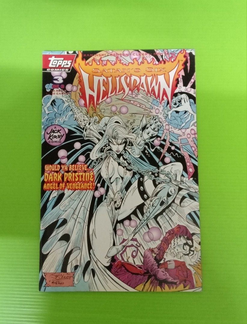 Satan's Six: Hellspawn #3 ( John Cleary - Cover Art ) Topps Comics, Hobbies & Toys, Books ...