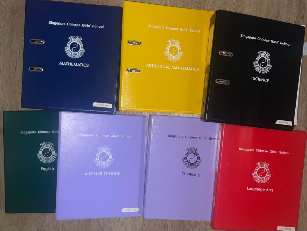 SCGS Ring Files, Hobbies & Toys, Stationery & Craft, Stationery ...