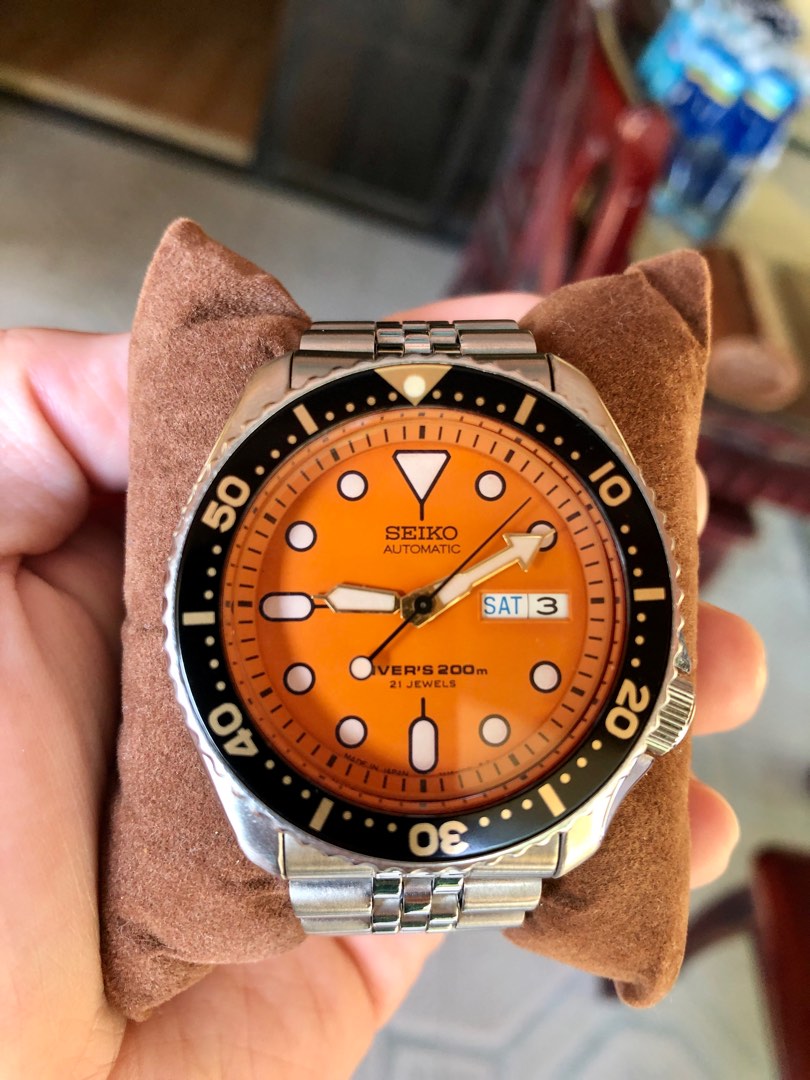 Seiko Automatic SKX011J Divers watch, Men's Fashion, Watches ...