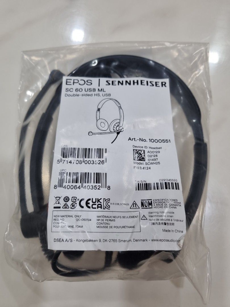 Sennheiser headset, Audio, Headphones & Headsets on Carousell