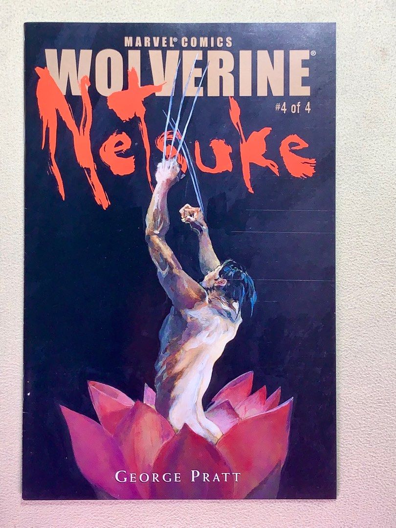 SET - Wolverine Netsuke Complete Mini Series 1-4 Wraparound Covers X ...