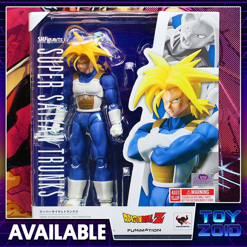 S.H. Figuarts Dragon Ball Z Super Saiyan Armor Trunks SSJ SHF ...