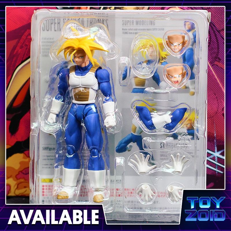 S.H. Figuarts Dragon Ball Z Super Saiyan Armor Trunks SSJ SHF ...