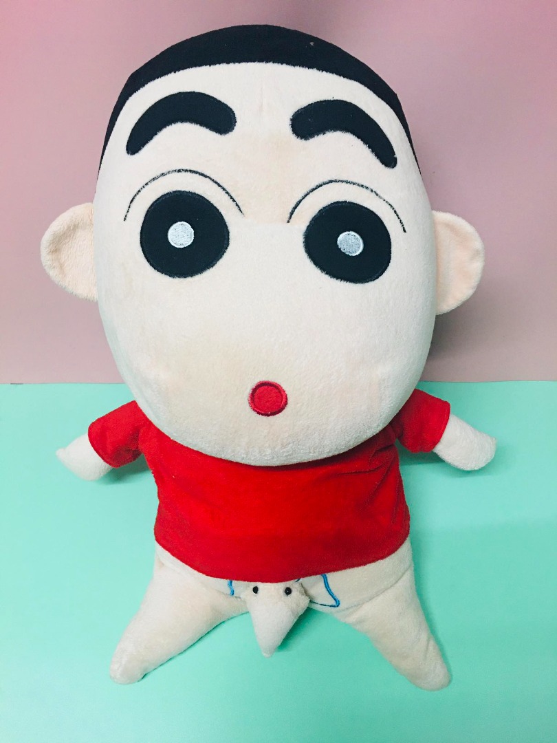 Shin Chan Plush Doll (23 inches), Hobbies & Toys, Toys & Games on Carousell