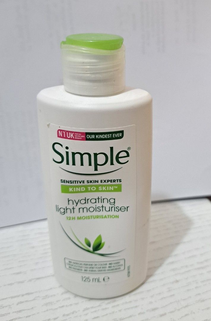 Simple moisturizer, Beauty & Personal Care, Face, Face Care on Carousell