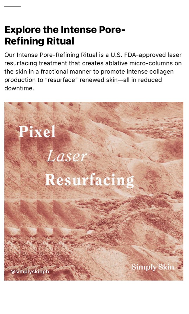 Simply Skin Pixel Laser Resurfacing for Acne Scars, Beauty & Personal ...