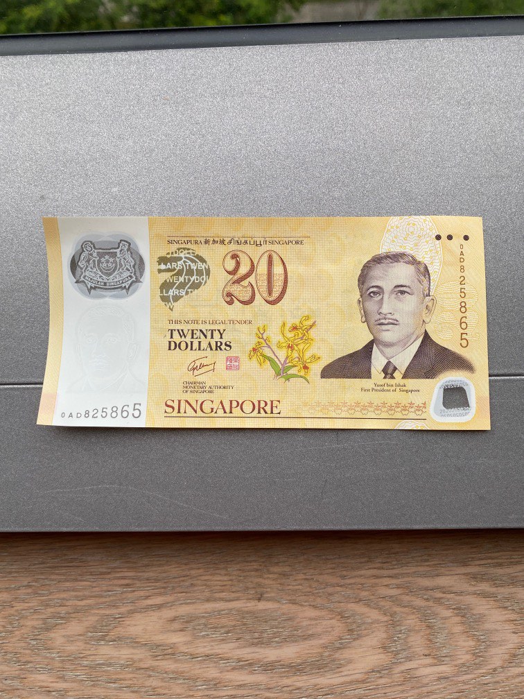 Singapore Note, Hobbies & Toys, Memorabilia & Collectibles, Currency on ...