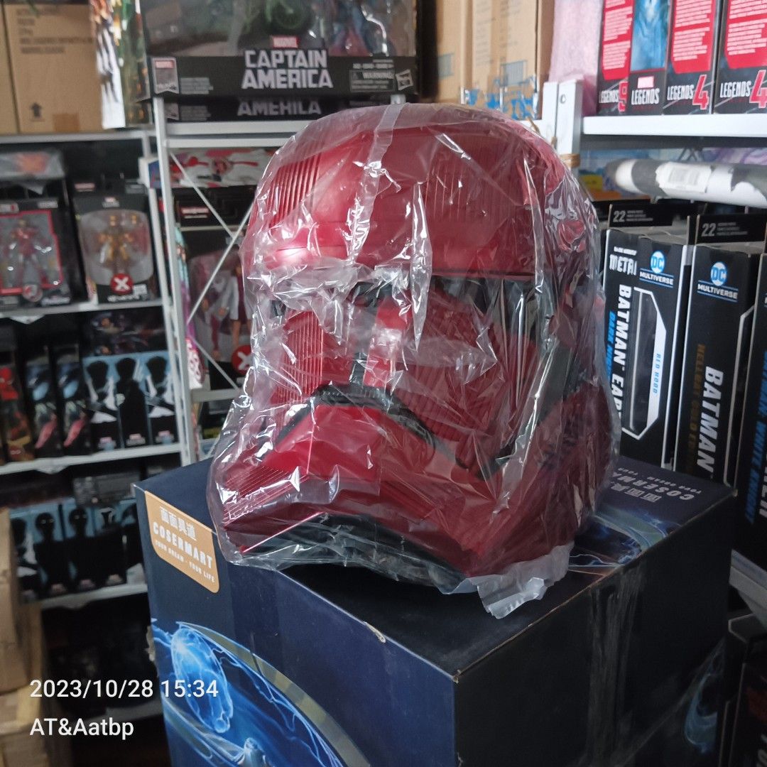 Custom Cosplay Star Wars SITH TROOPER ADULT SIZE HELMET, Hobbies & Toys ...