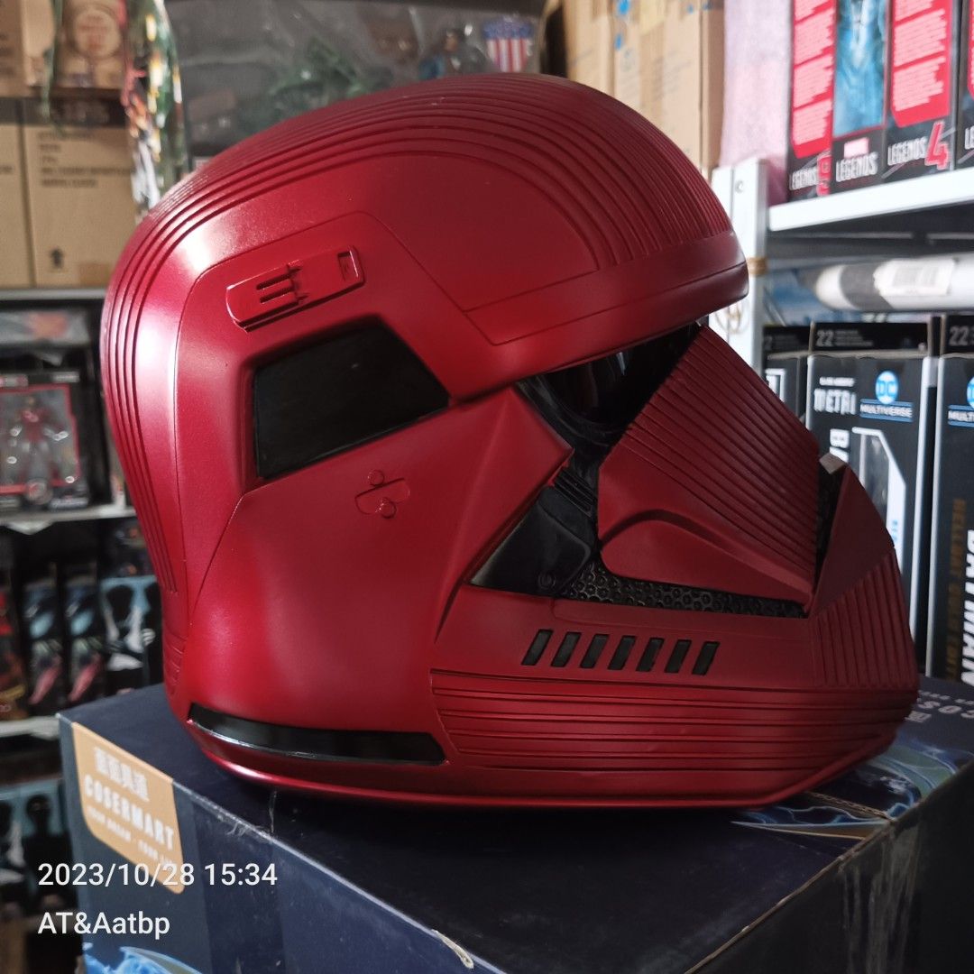 Custom Cosplay Star Wars SITH TROOPER ADULT SIZE HELMET, Hobbies & Toys ...