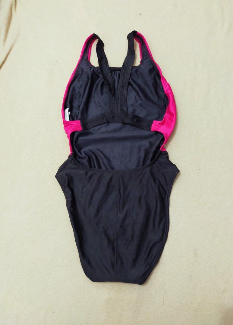 (S-M) SPEEDO QUANTUM SPLICE ONE PIECE TRAINING SWIMSUIT, Women's ...