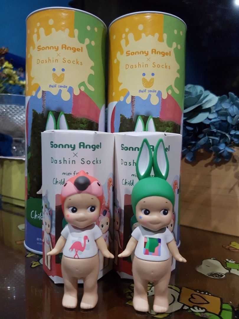 Sonny Angel x Dashin - Flamingo and Rabbit, Hobbies & Toys, Toys ...