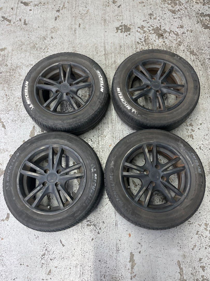 Sport rim 14 4 x 100, Car Accessories, Tyres & Rims on Carousell