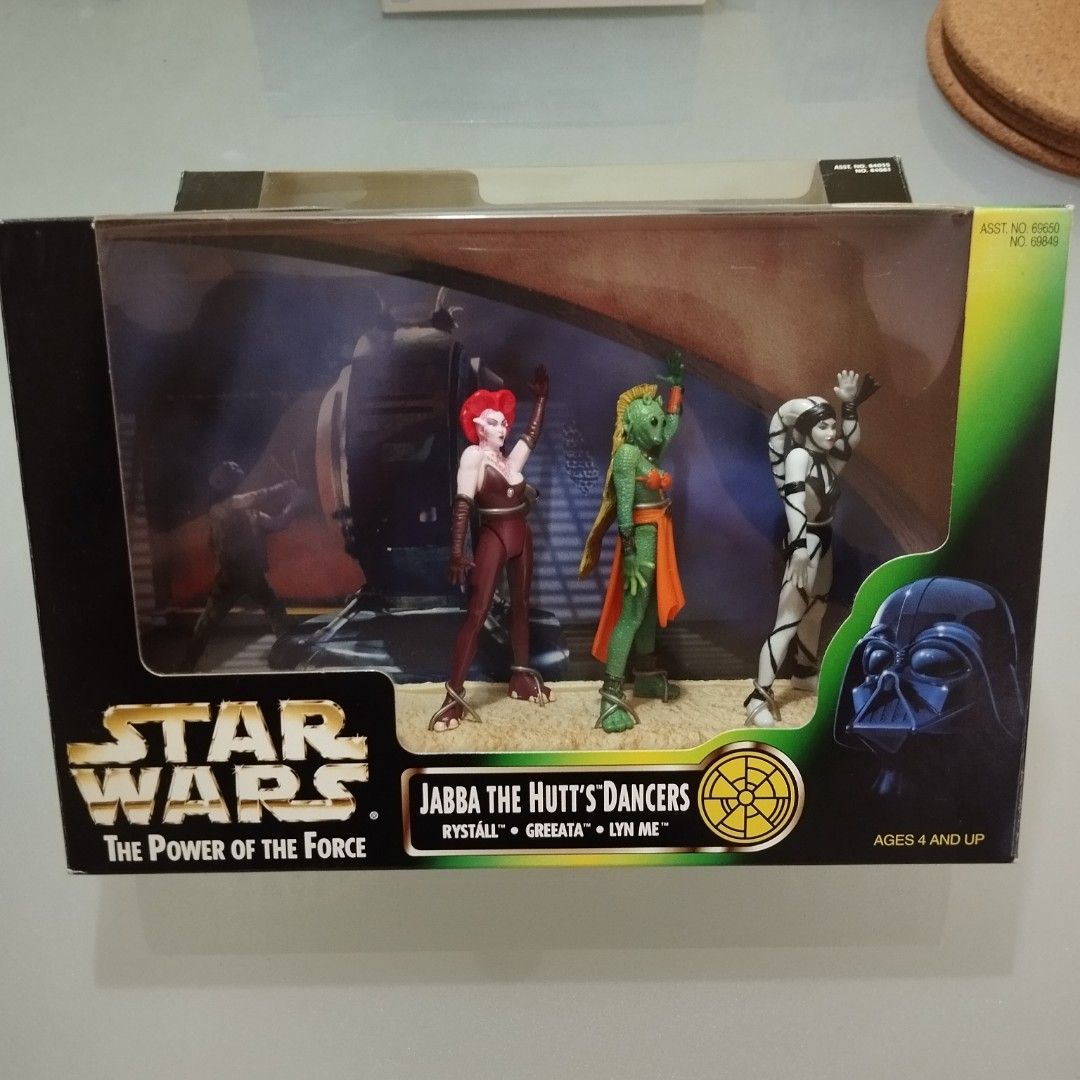 Star Wars Hasbro POTF Jabba's Dancers, Hobbies & Toys, Memorabilia ...