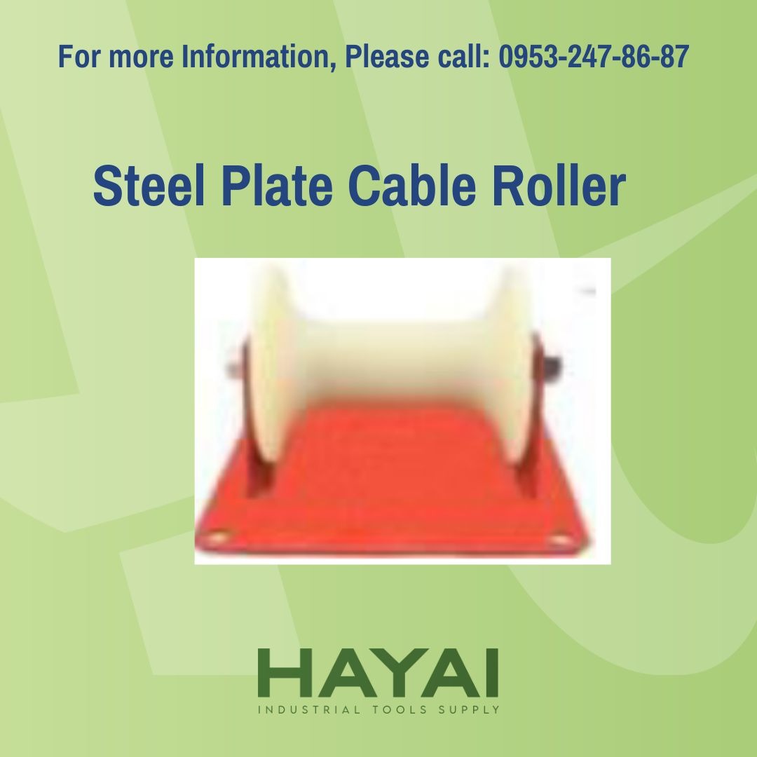 Steel Plate Cable Roller, Commercial & Industrial, Construction Tools ...