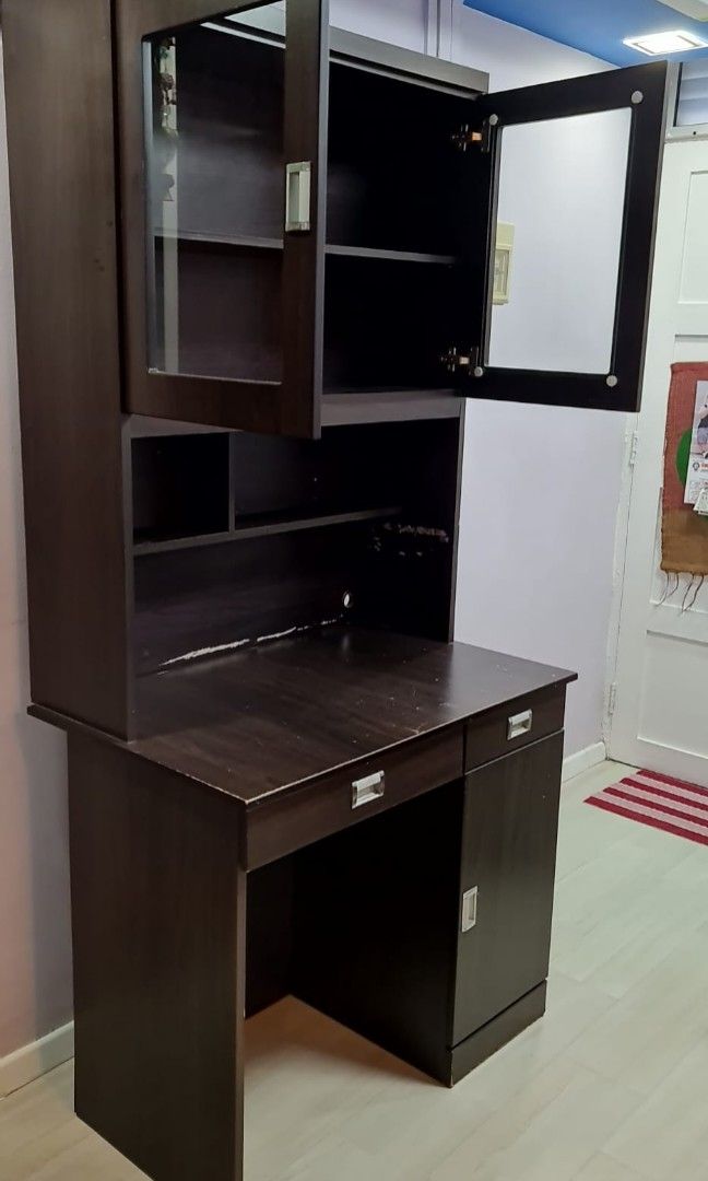 Study table / book shelf, Furniture & Home Living, Furniture, Tables ...