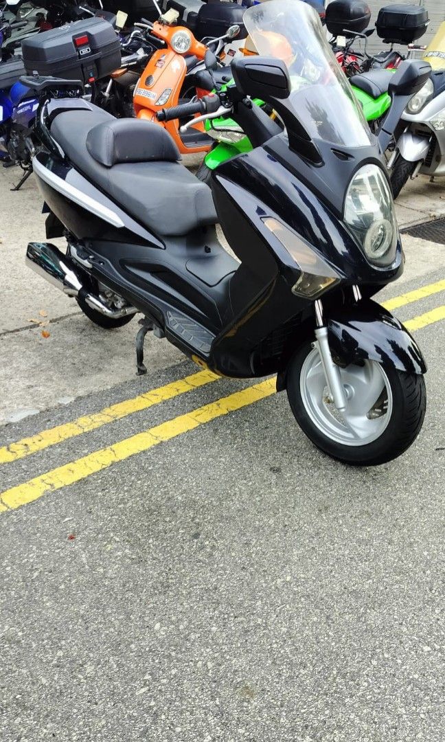 SYM GTS200 COE April 2026 Scooter Bike, Motorcycles, Motorcycles for ...