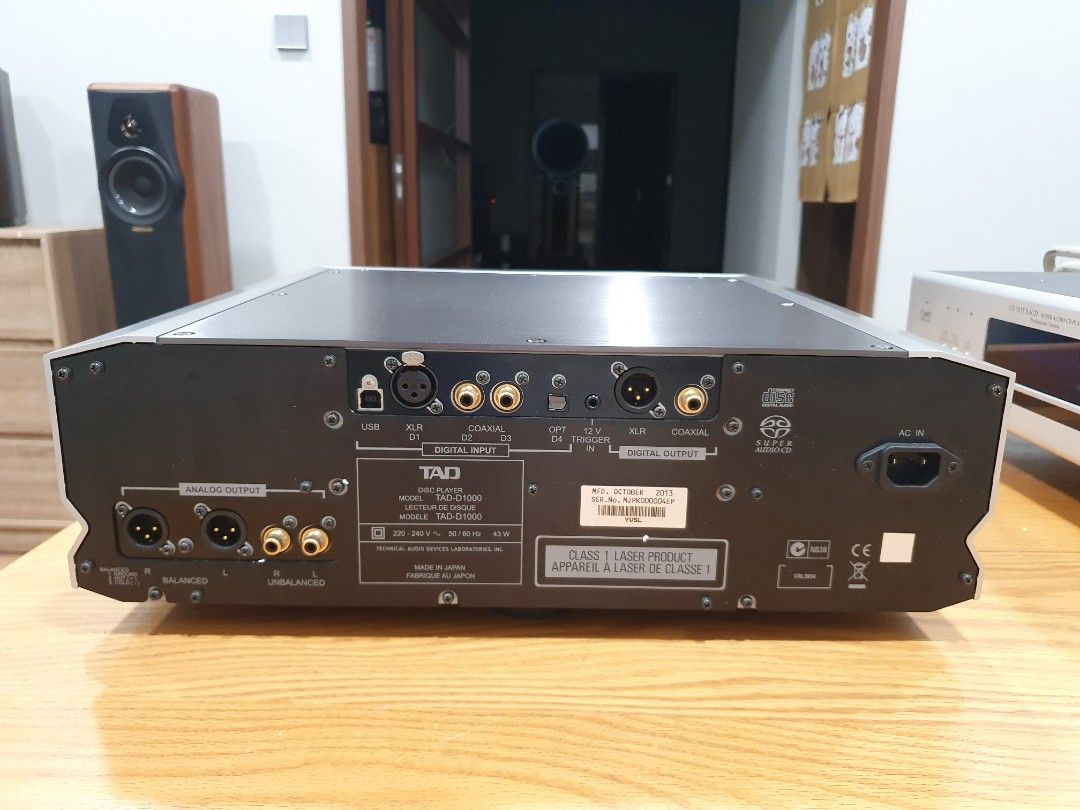 TAD D1000 sacd/cd player with dac, Audio, Soundbars, Speakers ...