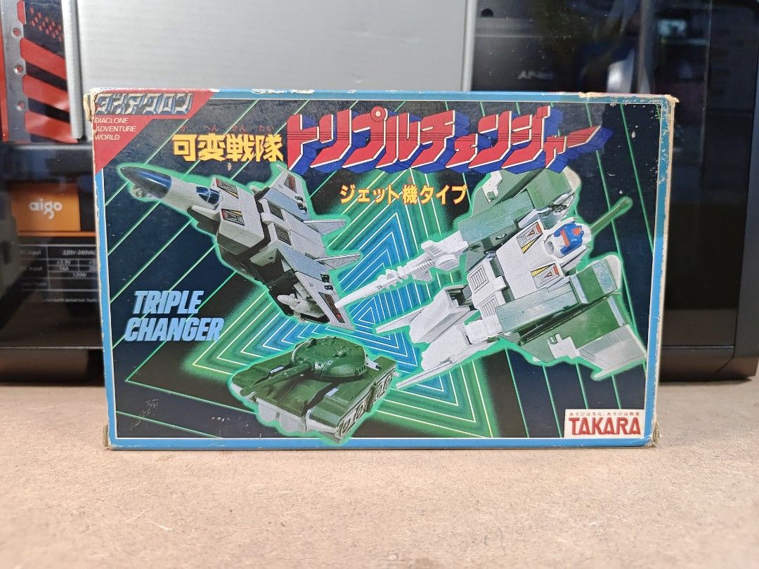 Takara Diaclone Triple Changer Blitzwing, Hobbies & Toys, Toys & Games ...