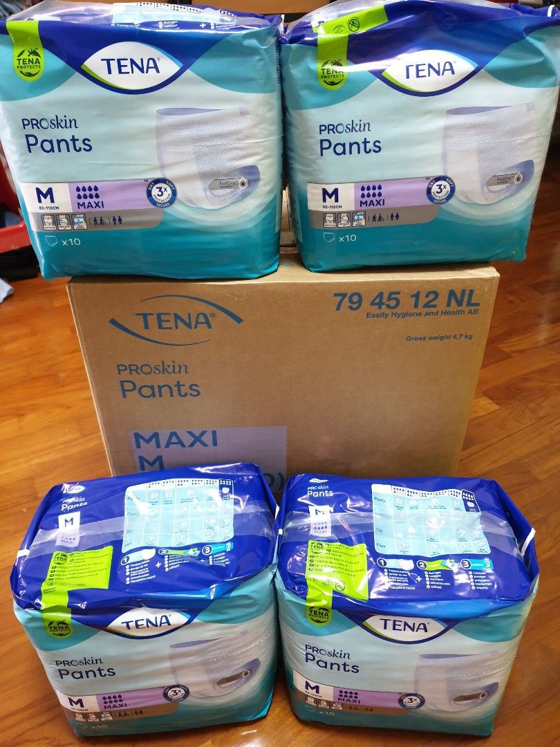 Tena Maxi Proskin Pants Diapers, Health & Nutrition, Assistive & Rehabilatory Aids, Adult ...