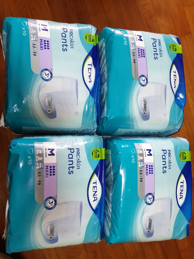 Tena Maxi Proskin Pants Diapers, Health & Nutrition, Assistive ...