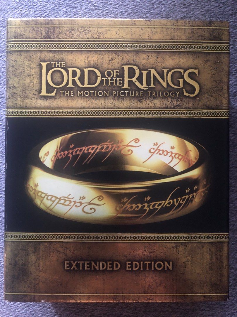 THE LORD OF THE RINGS TRILOGY EXTENDED EDITION BOX SET BLU RAY, Hobbies & Toys, Music & Media ...