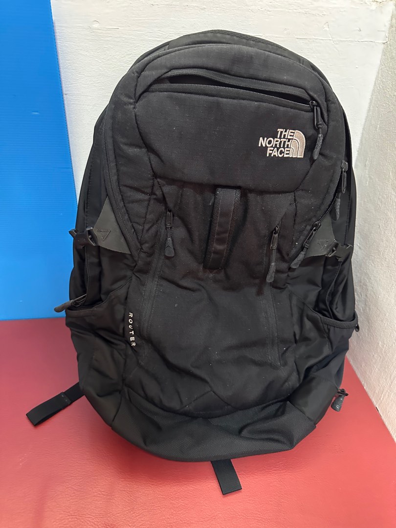 The North Face Router, Men's Fashion, Bags, Backpacks on Carousell