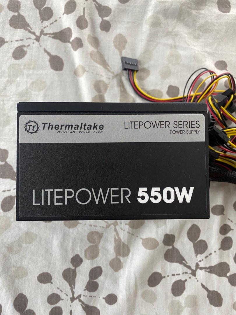 ThermalTake Litepower 550watts Power Supply, Computers & Tech, Parts ...