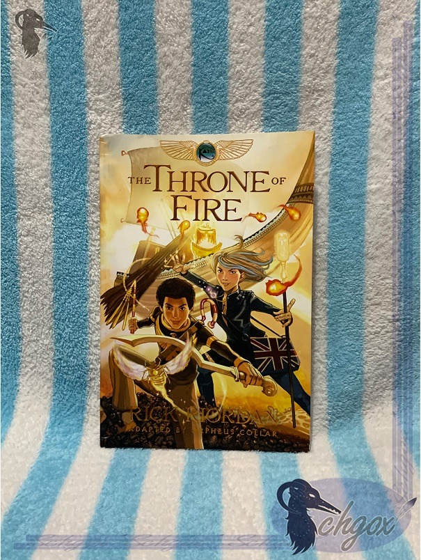 Throne Of Fire by Rick Riordan; Orpheus Collar (Adapter)| TPB Comics ...