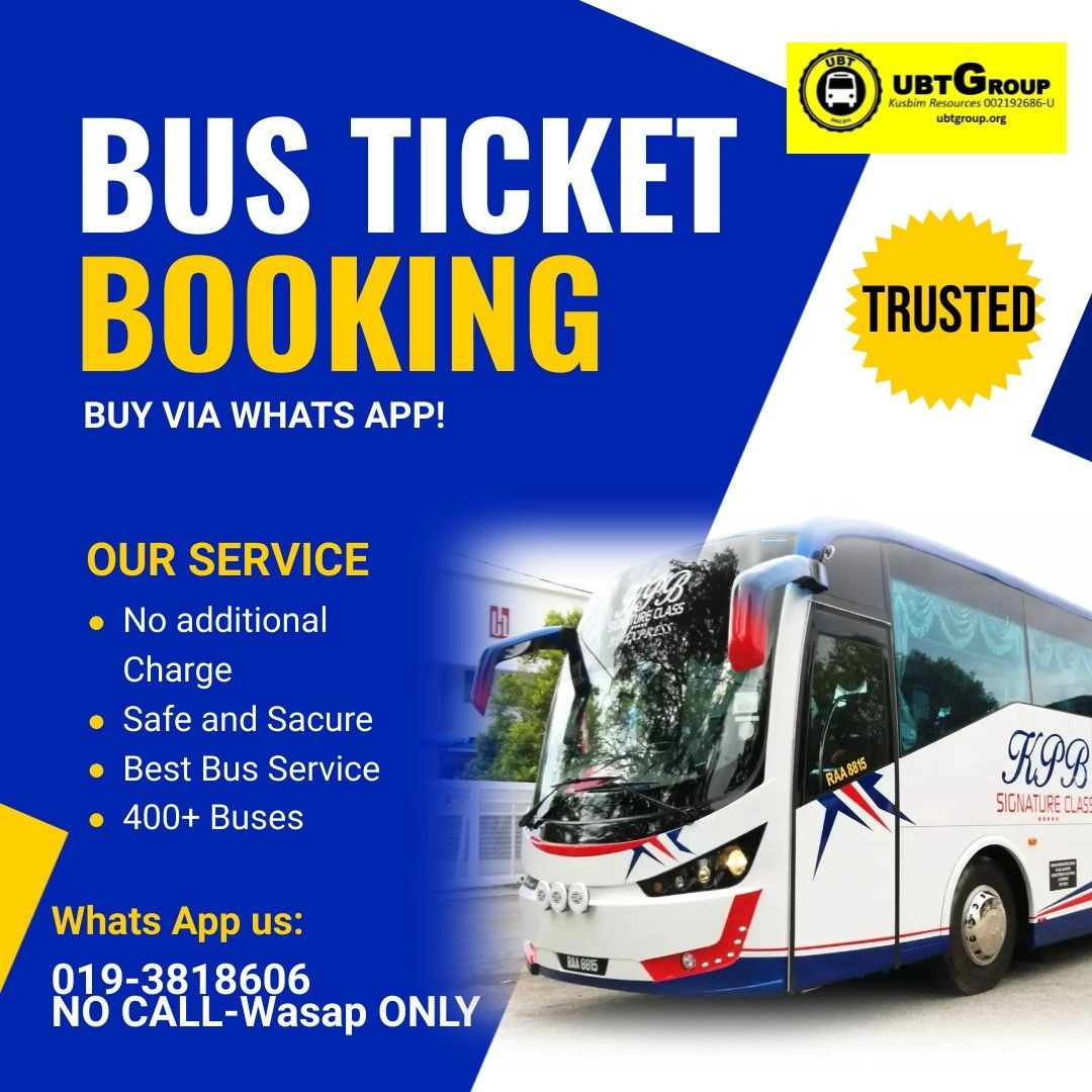 TIKET BAS EKSPRES, Tickets & Vouchers, Local Attractions and Transport ...