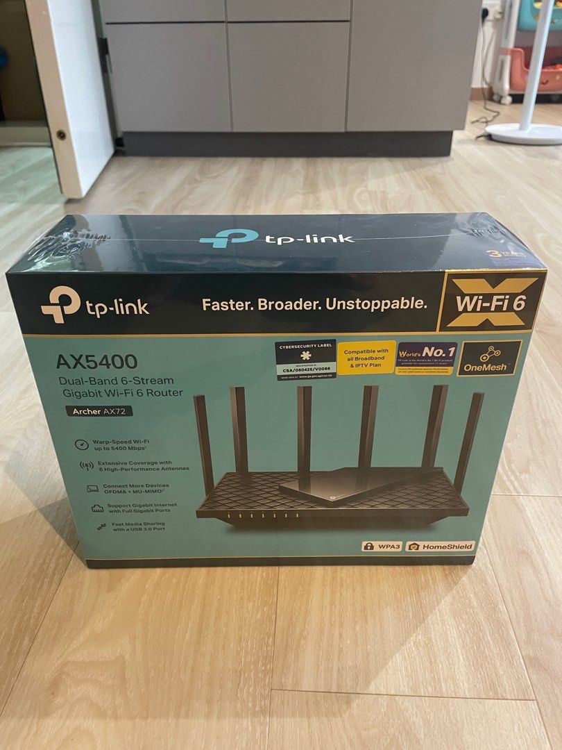 Tp - link AX5400 Dual-Band wifi 6 Router, Computers & Tech, Parts ...