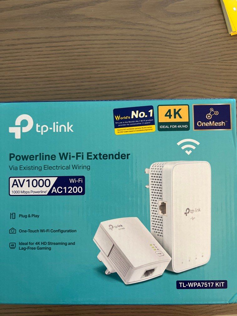 TP-Link Powerline Wi-Fi Extender, Computers & Tech, Parts & Accessories ...