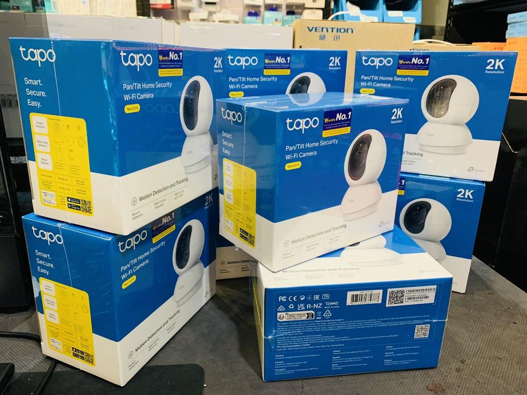 Tp Link Tapo C210 Pan Tilt Home Security Wi Fi Camera Furniture And Home Living Security And Locks