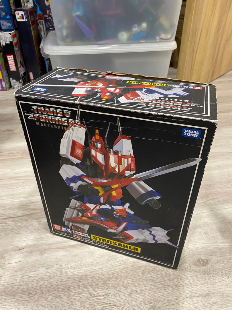 Transformers MP-24 Star Saber MP24 BIB Takara Masterpiece, Hobbies ...