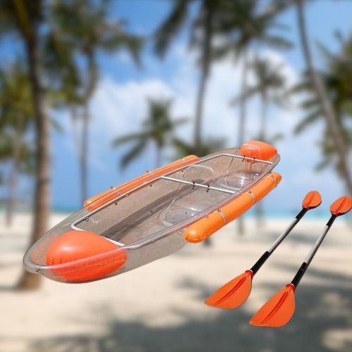 Transparent boat ( M-077 2 person rowing boat), Sports Equipment ...